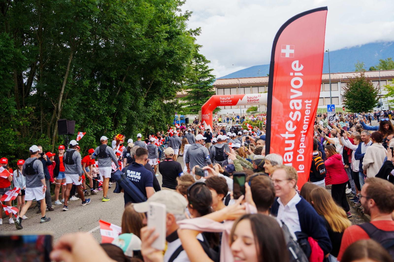 Haute-Savoie: la flamme olympique de passage ce dimanche