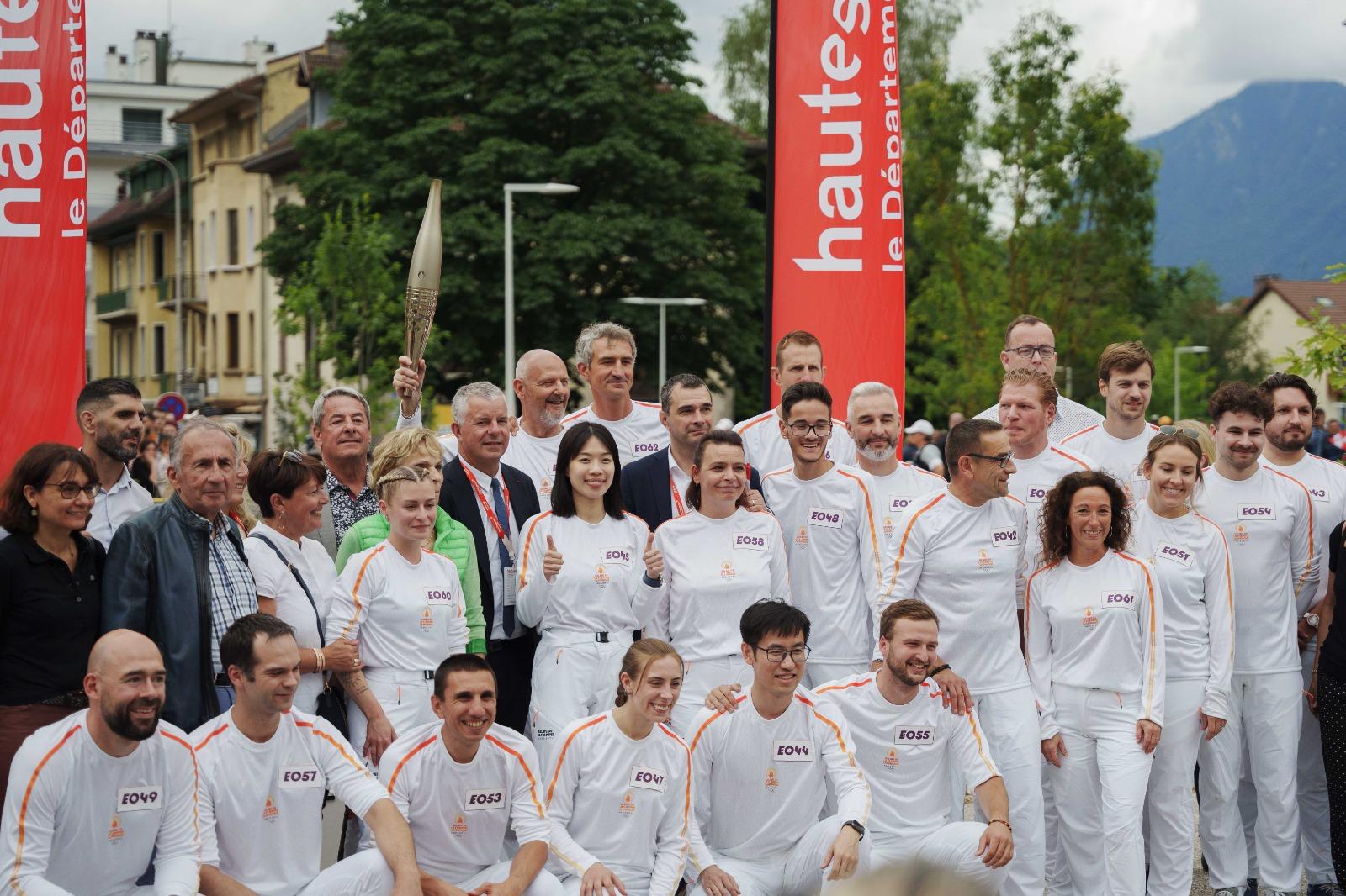 Haute-Savoie: la flamme olympique de passage ce dimanche