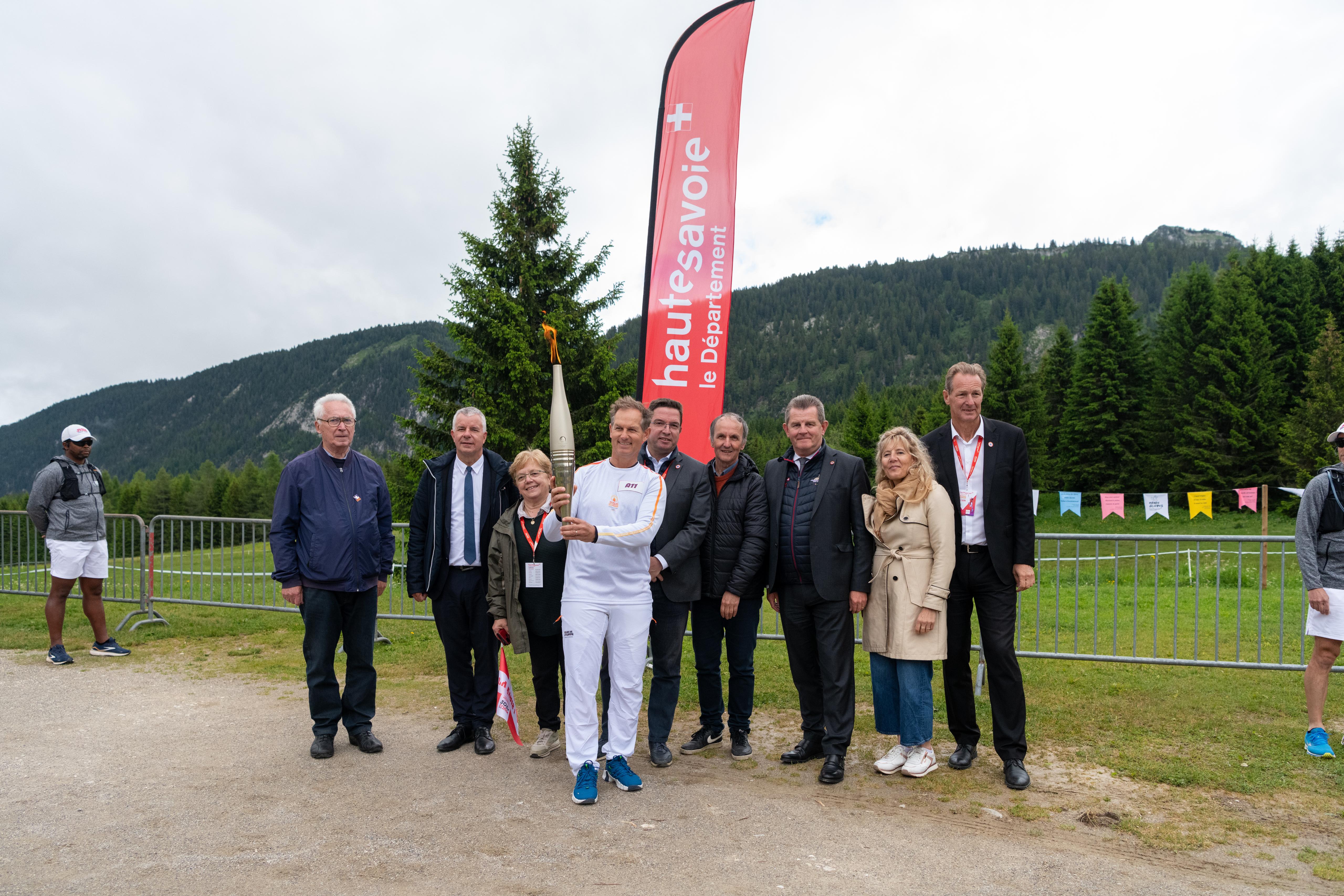 Haute-Savoie: la flamme olympique de passage ce dimanche