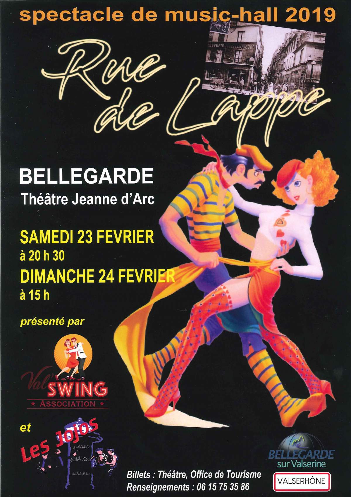 Spectacle de music-hall à Bellegarde - Agenda