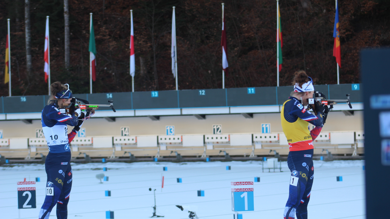 Biathlon : nouveau doublé des Tricolores